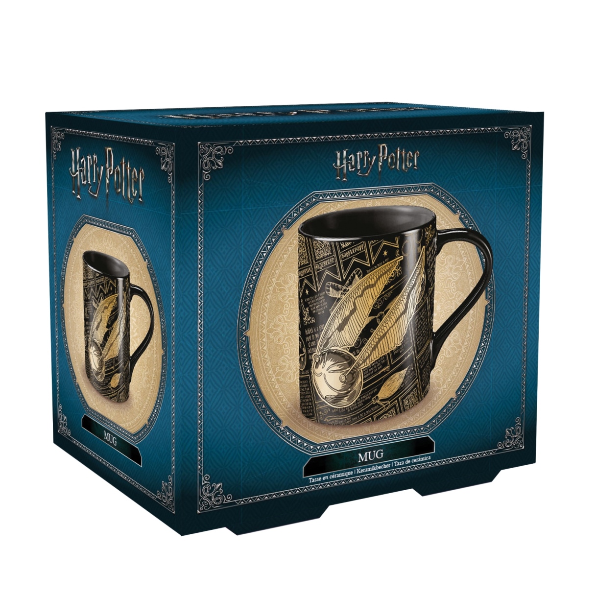 HARRY POTTER - Golden Snitch Mug : ShopForGeek.com: Mug Paladone Harry ...