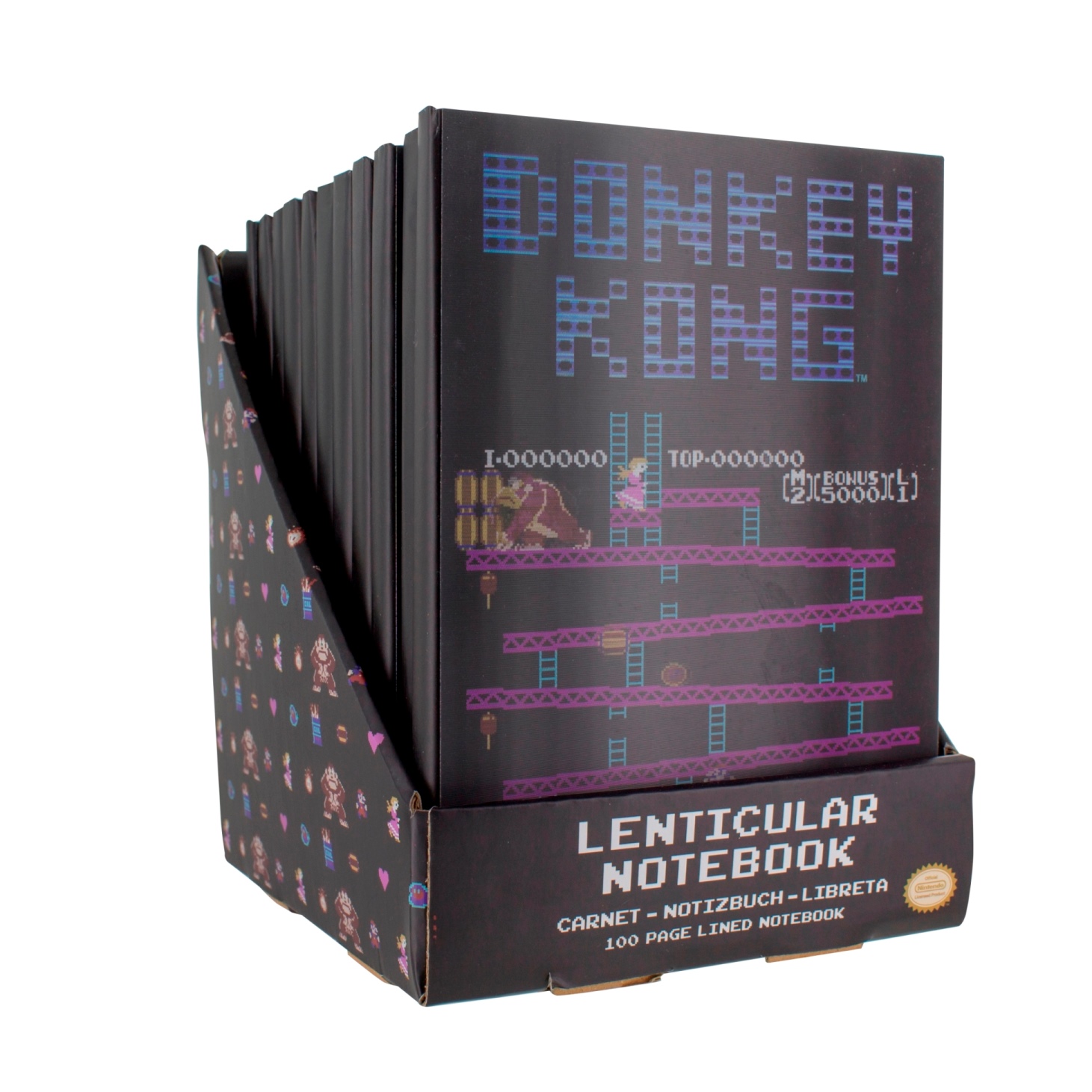 NINTENDO - Donkey Kong Lenticular Notebook : ShopForGeek.com: Notebook ...