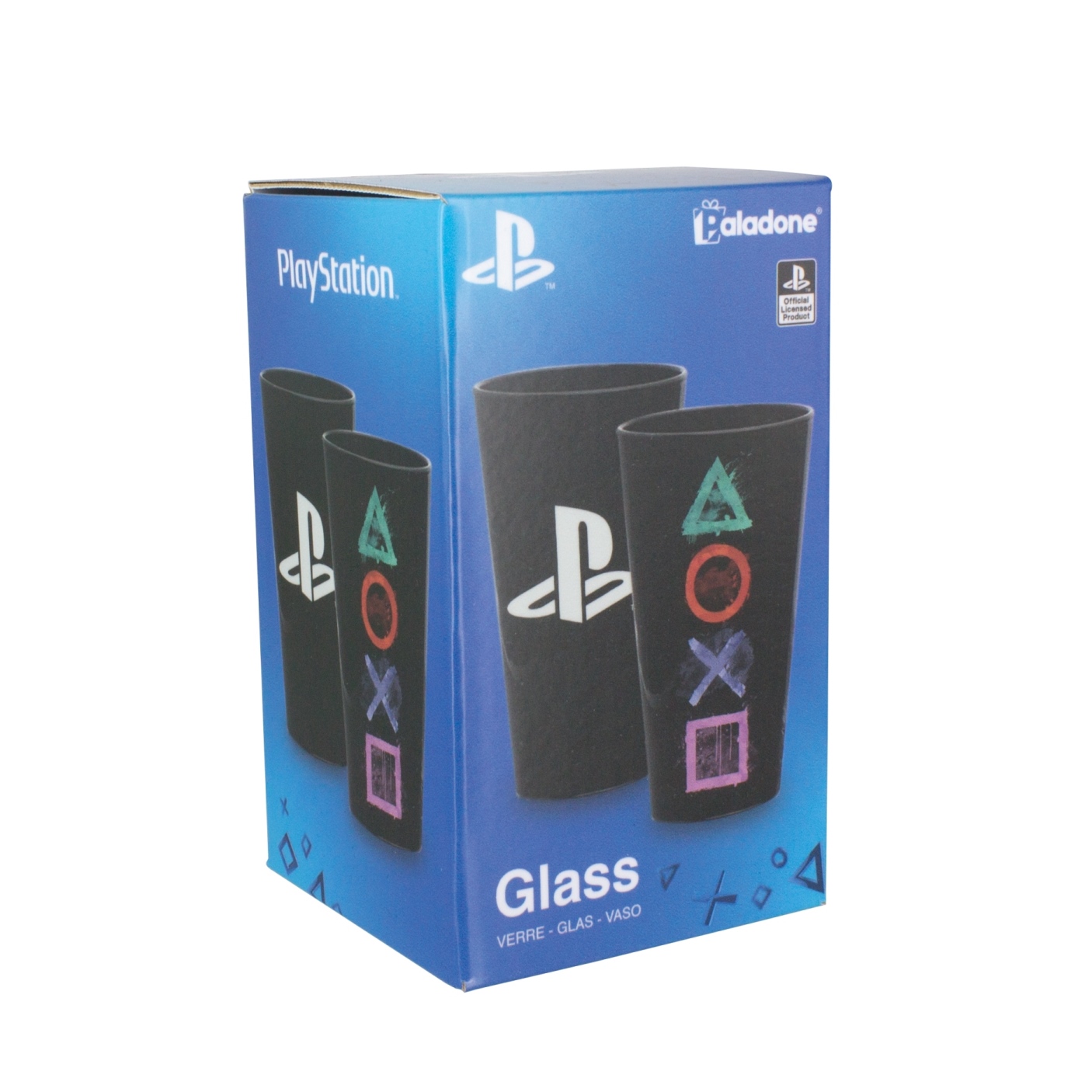 PLAYSTATION - Playstation Glass : ShopForGeek.com: Glass Paladone ...