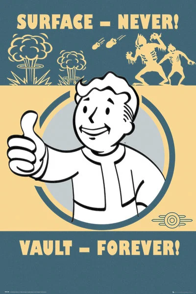 FALLOUT - Poster 61X91 - Vault Poster : ShopForGeek.com: Poster GB Eye ...