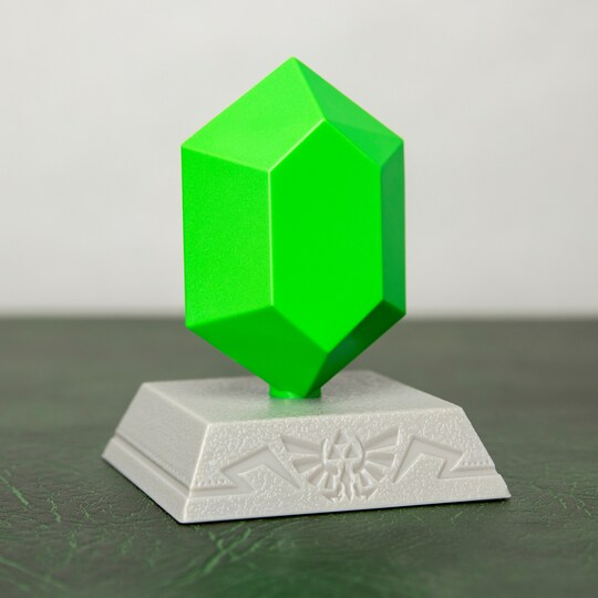 ZELDA - Green Rupee 3D Mini Light - 10cm : ShopForGeek.com: Lamp ...