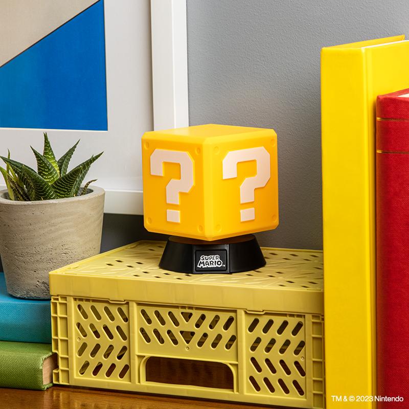 SUPER MARIO - Question Block - Icon Light - 3.9inch : ShopForGeek.com ...