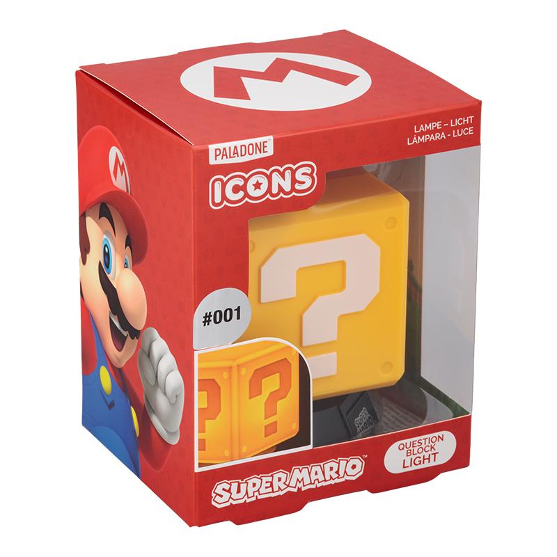 NINTENDO - Question Block 3D Mini Light - 10cm : ShopForGeek.com: Lamp ...