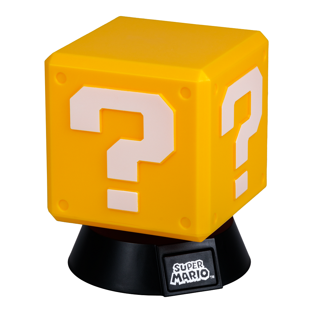 NINTENDO - Question Block - Icon Light - 3.9inch : ShopForGeek.com ...