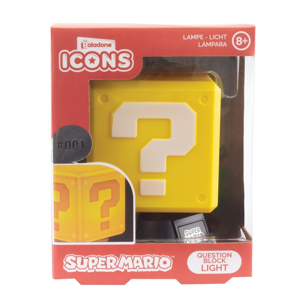 NINTENDO - Question Block - Icon Light - 3.9inch : ShopForGeek.com ...