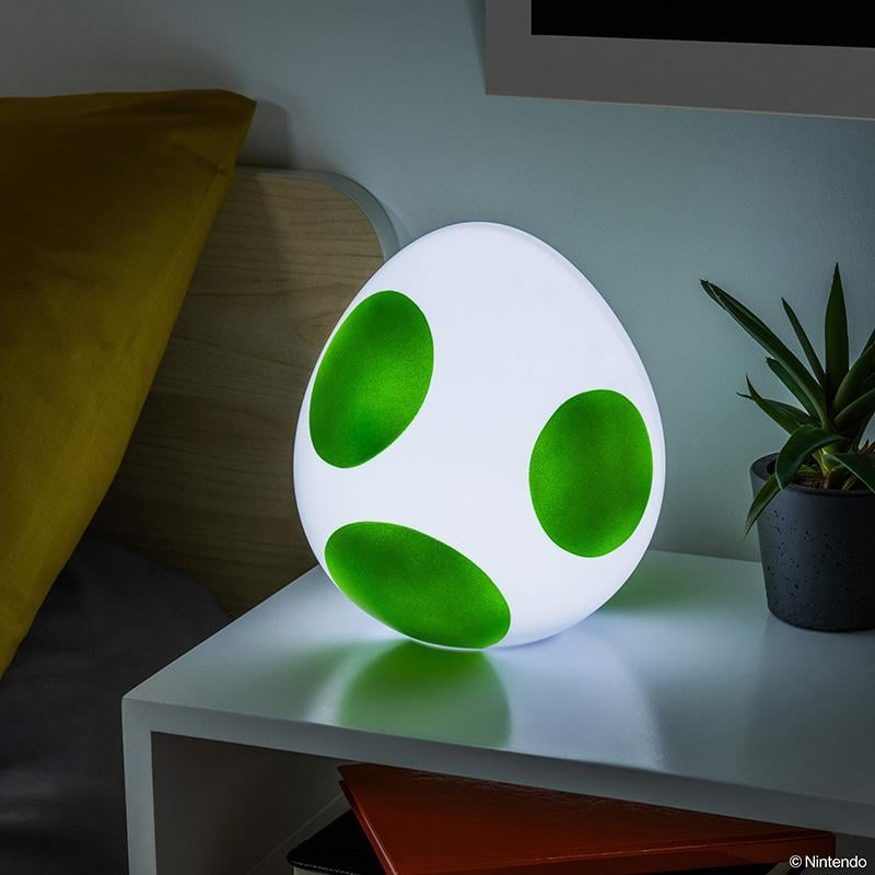 SUPER MARIO - Yoshi Egg - Light 23cm : ShopForGeek.com: Lamp Paladone ...