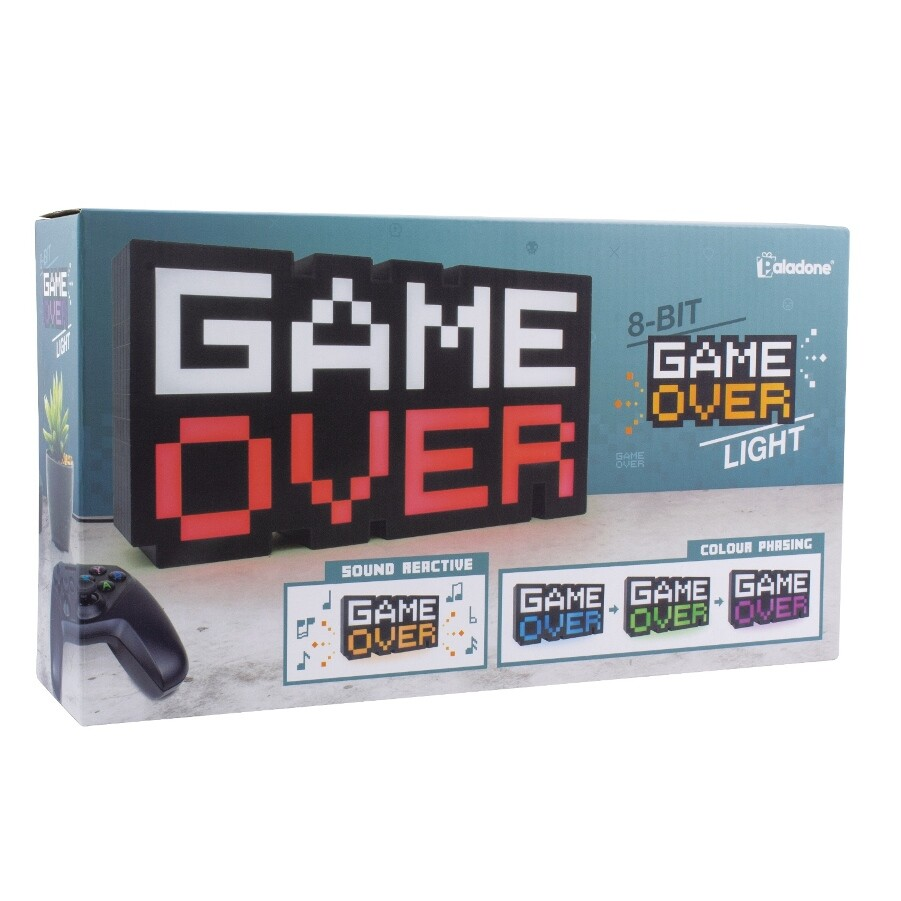 GAME OVER - Light V3 : ShopForGeek.com: Lamp Paladone Gaming