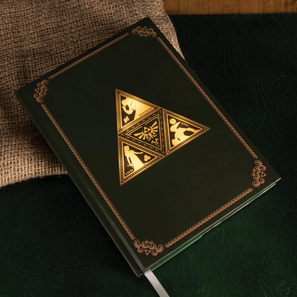 ZELDA - Triforce - Light Up Notebook A5 : ShopForGeek.com: Stationery ...