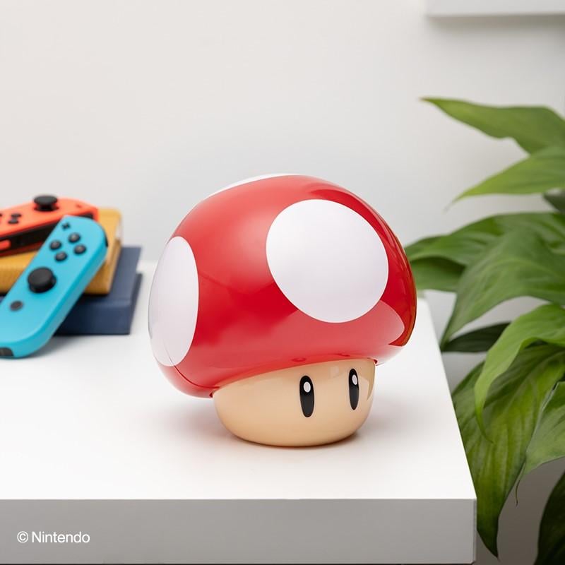 SUPER MARIO - Mushroom - Mini Light with Sound -- Try Me : ShopForGeek ...