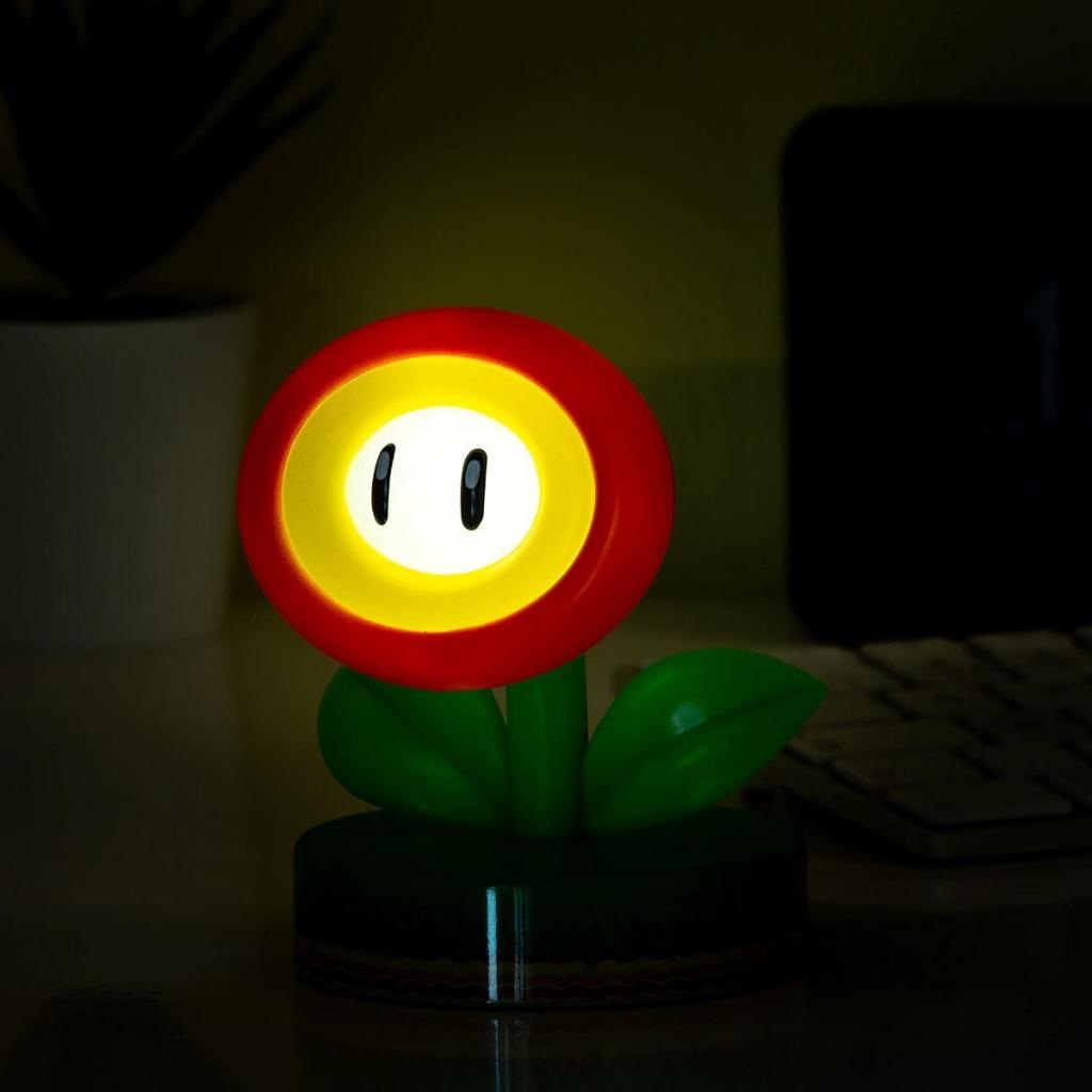 SUPER MARIO - Fire Flower - Icon Light 3.9inch : ShopForGeek.com: Lamp ...