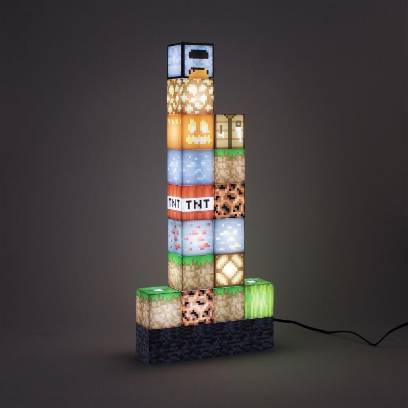 MINECRAFT - Building Blocks - Light : ShopForGeek.com: Lamp Paladone ...