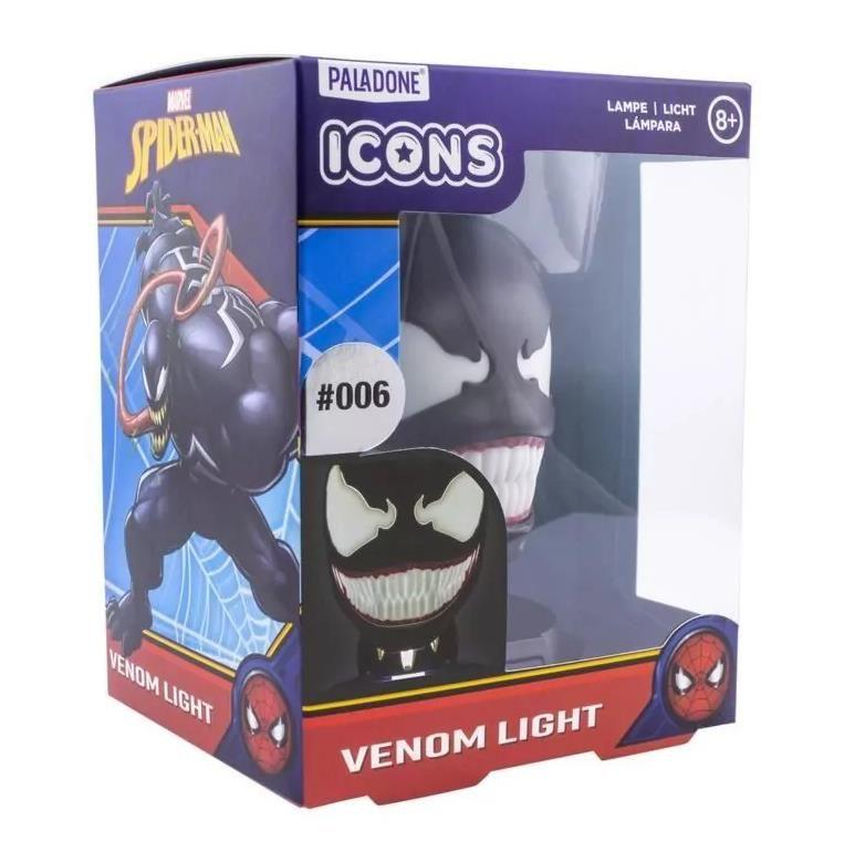 MARVEL - Venom - 3D Icon Light Lamp : ShopForGeek.com: Lámpara Paladone ...