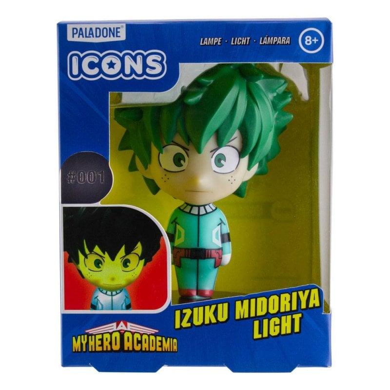 MY HERO ACADEMIA - Izuku Midoriya - 3D Icon Light Lamp : ShopForGeek ...