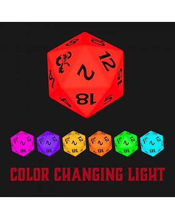 DUNGEONS & DRAGONS - D20 - Lampe multicolore : ShopForGeek.com: Lampe ...
