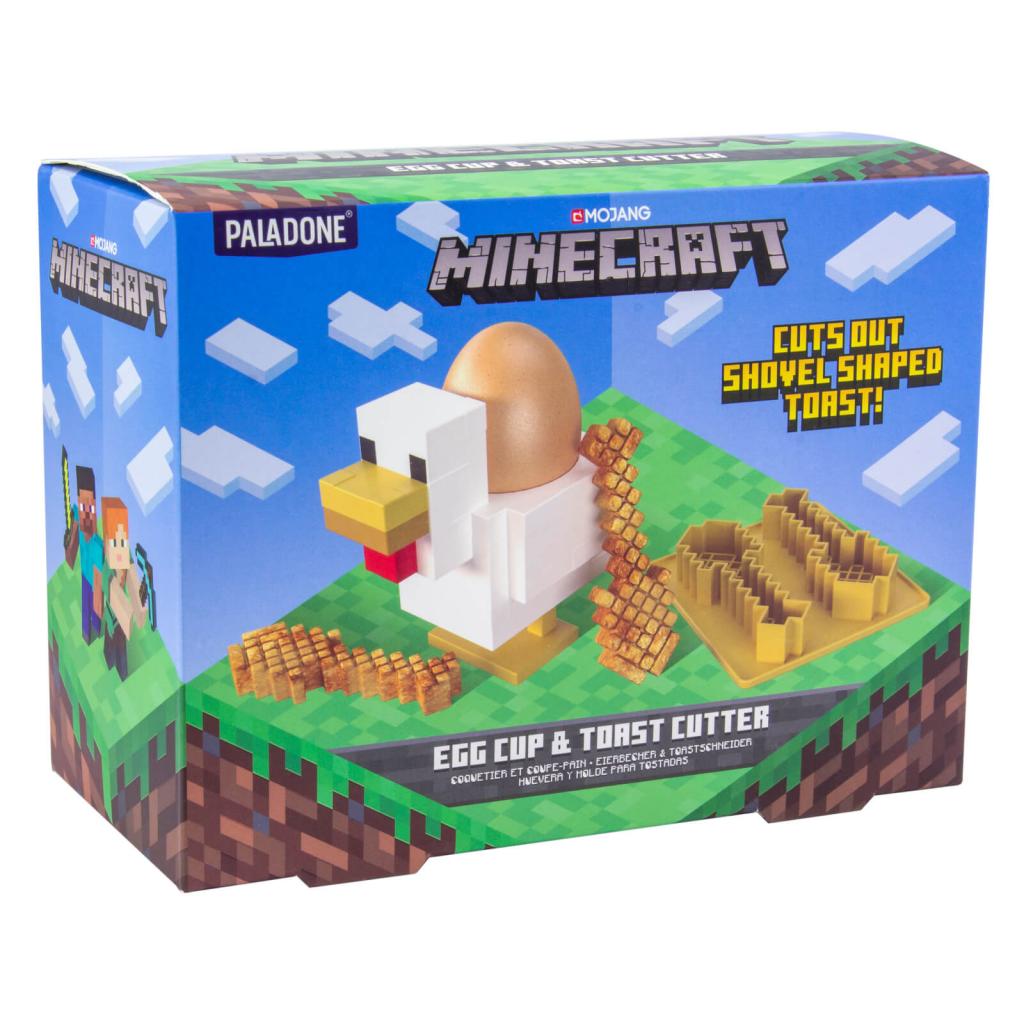 MINECRAFT - Chicken - Egg Cup and Toast Cutter : ShopForGeek.com ...