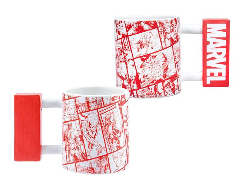 MARVEL - Logo Marvel - Mug Shaped : ShopForGeek.com: Taza Paladone Marvel