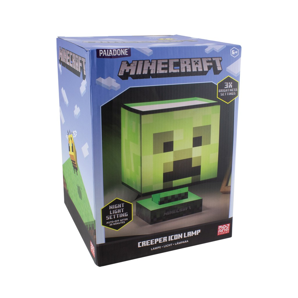 MINECRAFT - Creeper - Icon Light : ShopForGeek.com: Lamp Paladone Minecraft