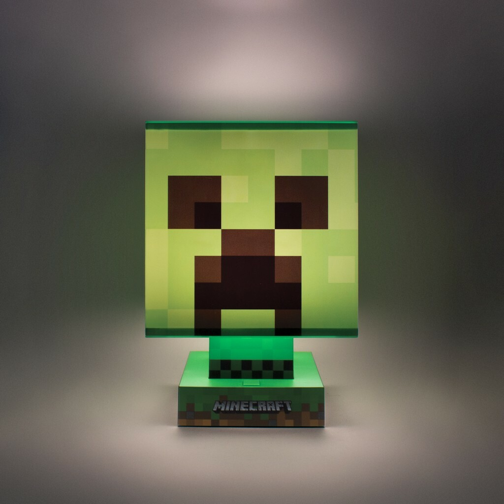 MINECRAFT - Creeper - Icon Light : ShopForGeek.com: Lamp Paladone Minecraft
