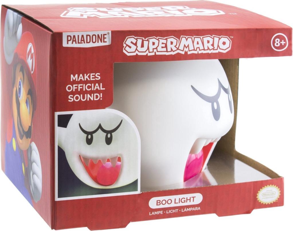 SUPER MARIO - Boo - Light with sound : ShopForGeek.com: Lámpara ...