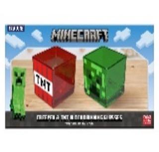MINECRAFT - Creeper and TNT - Glass Tumblers : ShopForGeek.com: Glass ...