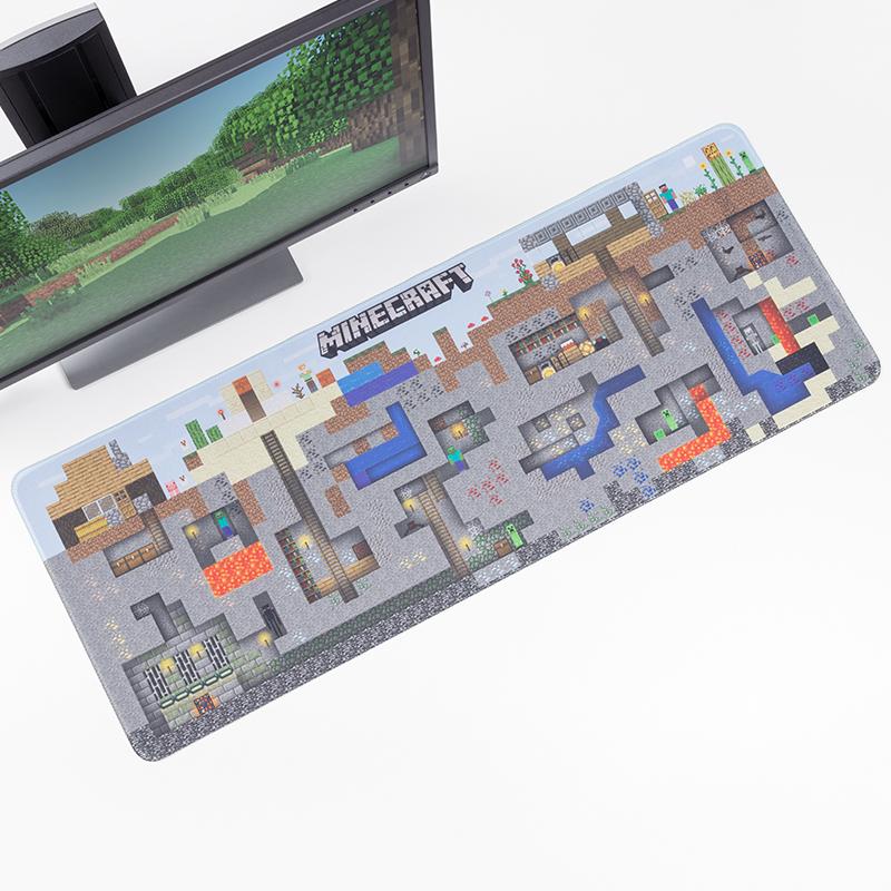 MINECRAFT - XL Desk Mat '30 x 80 cm' : ShopForGeek.com: Alfombrillas de ...