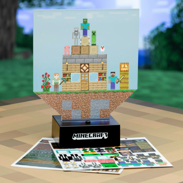 MINECRAFT - Build a Level - Lampe : ShopForGeek.com: Lampe Paladone ...