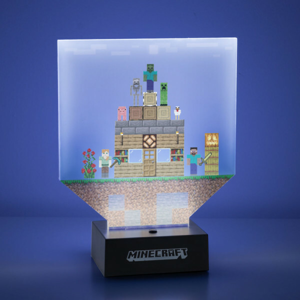 MINECRAFT - Build a Level - Lampe : ShopForGeek.com: Lampe Paladone ...