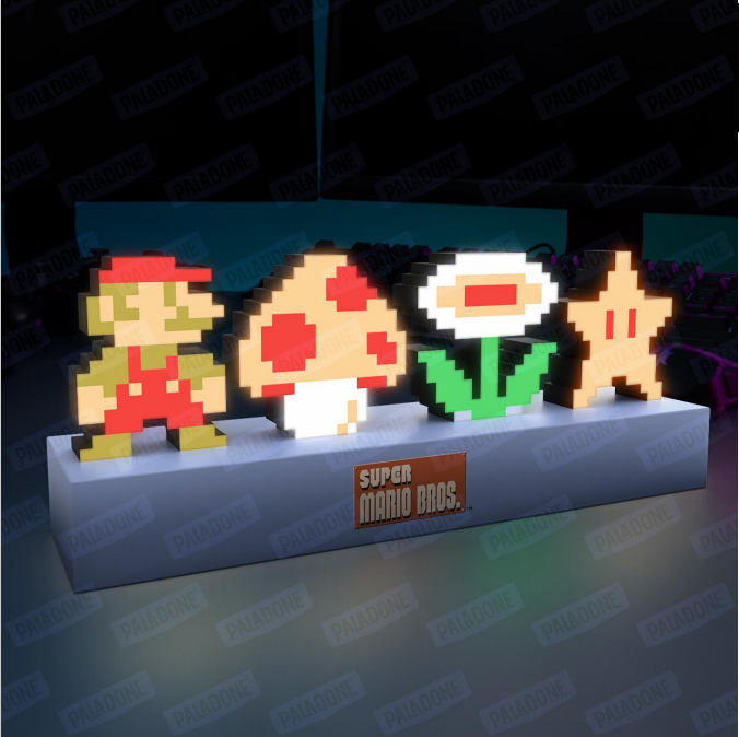 SUPER MARIO - Super Mario Bros Icon - Light : ShopForGeek.com: Lamp ...