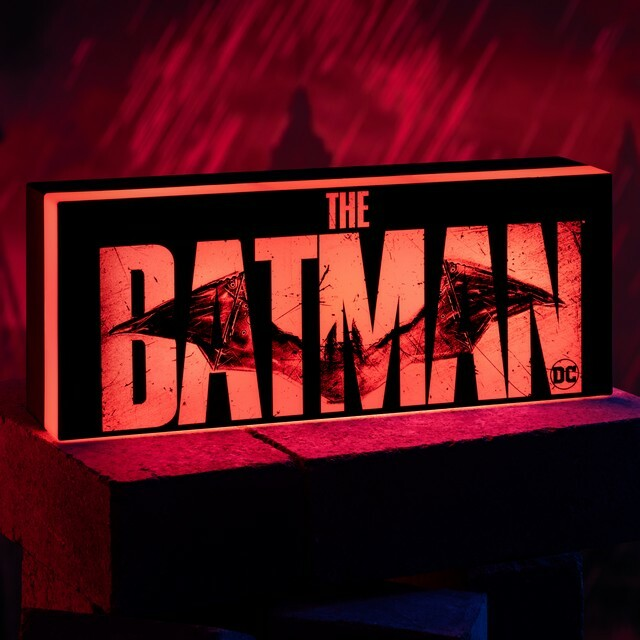 THE BATMAN - Logo - Light : ShopForGeek.com: Lamp Paladone DC Comics