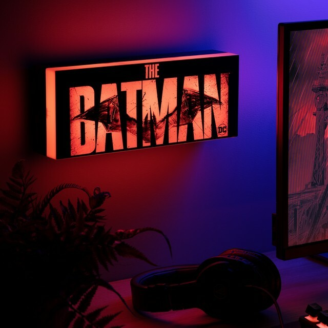 THE BATMAN - Logo - Light : ShopForGeek.com: Lamp Paladone DC Comics