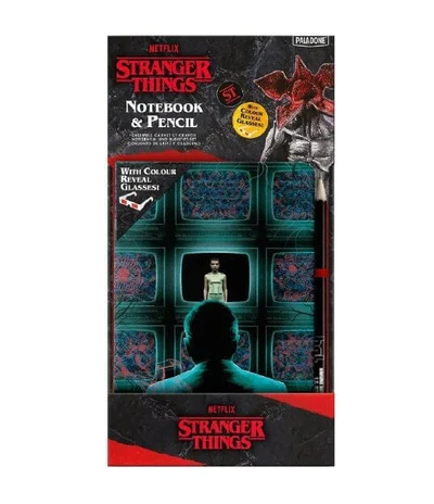 STRANGER THINGS - Hawkins Lab - A5 Notebook and Pencil set ...