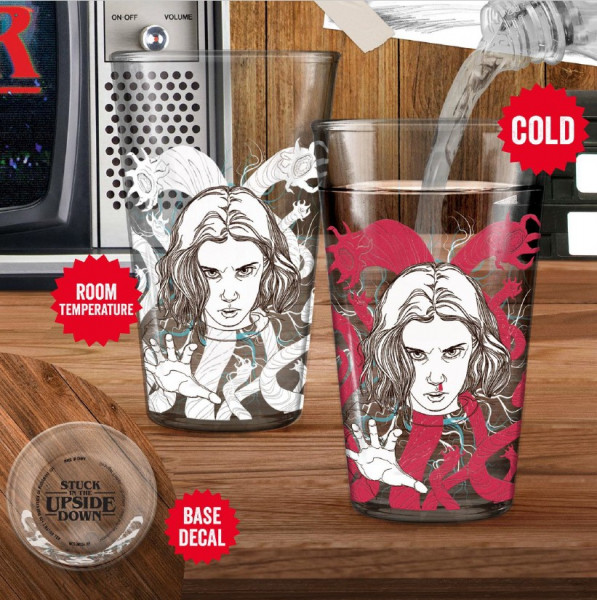 STRANGER THINGS - Colour Change Glass : ShopForGeek.com: Verre Paladone ...