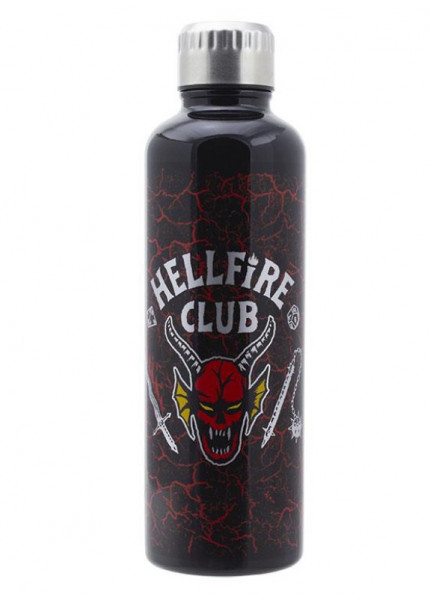 STRANGER THINGS - Hellfire Club - Water Metal Bottle : ShopForGeek.com ...