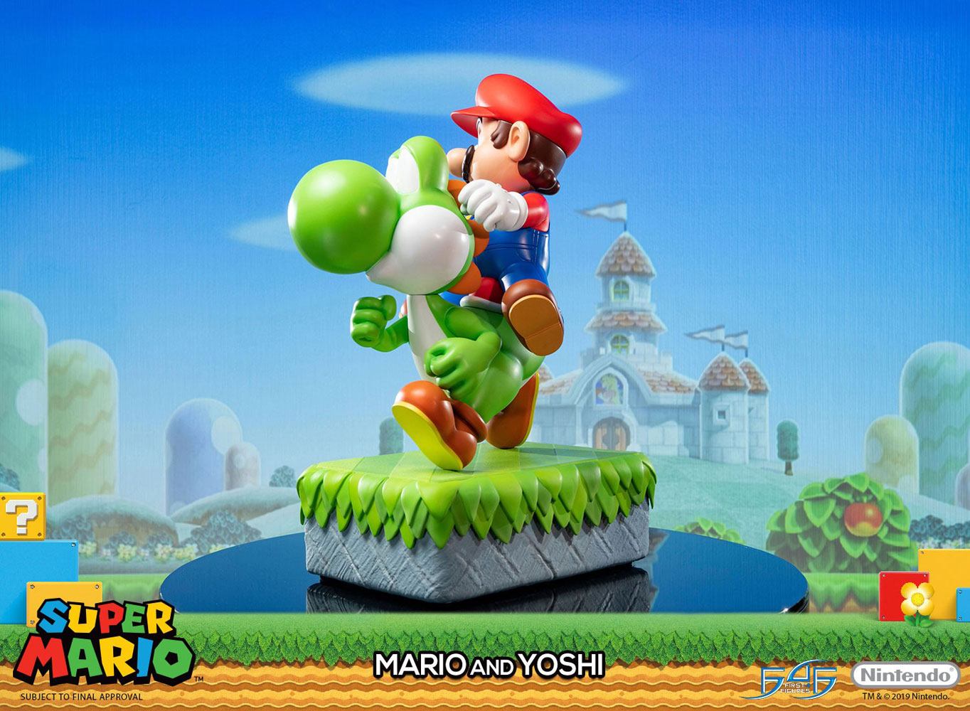 NINTENDO - Mario & Yoshi Statue - 48cm : ShopForGeek.com: Figurine ...