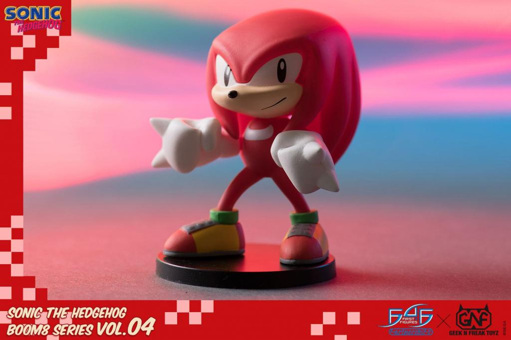 SONIC THE HEDGEHOG - Figurine Boom8 Series - Knuckles : ShopForGeek.com ...