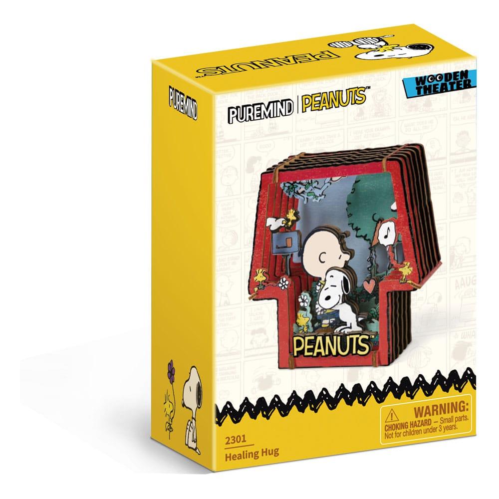 PEANUTS - Healing Hug - Wood Model Kit Theater : ShopForGeek.com: Model ...