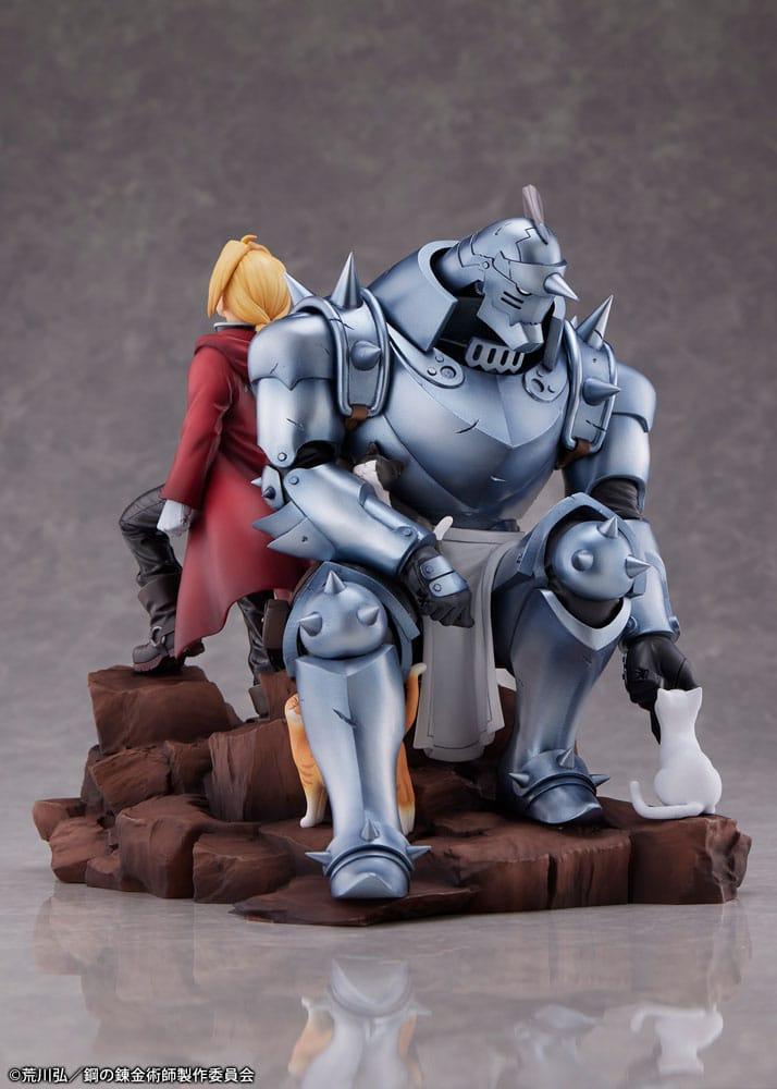 FULLMETAL ALCHEMIST BROTHERHOOD - Edward & Alphonse - Statue 24cm ...