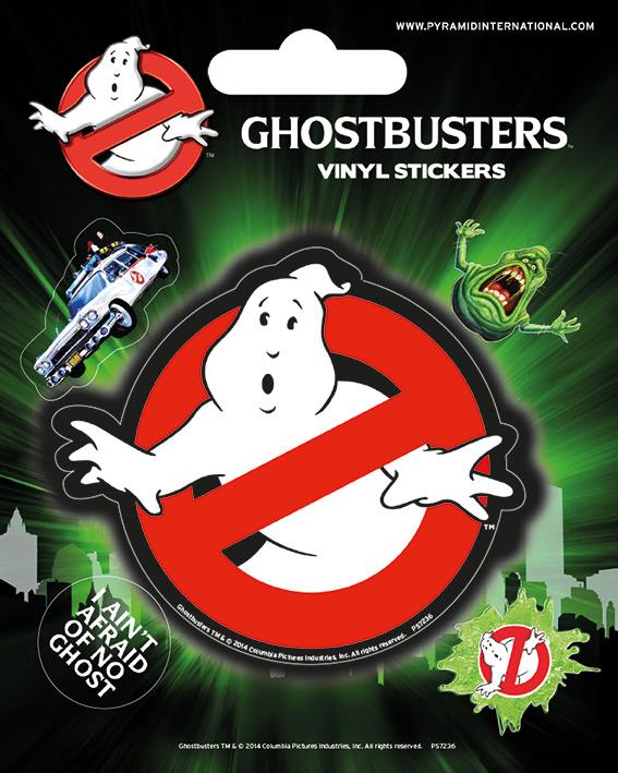 GHOSTBUSTER - Vinyl Stickers - Logo : ShopForGeek.com: Stickers Pyramid ...