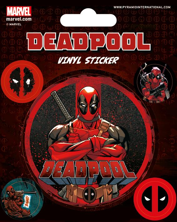 DEADPOOL - Vinyl Stickers - Deadpool : ShopForGeek.com: Sticker Pyramid ...