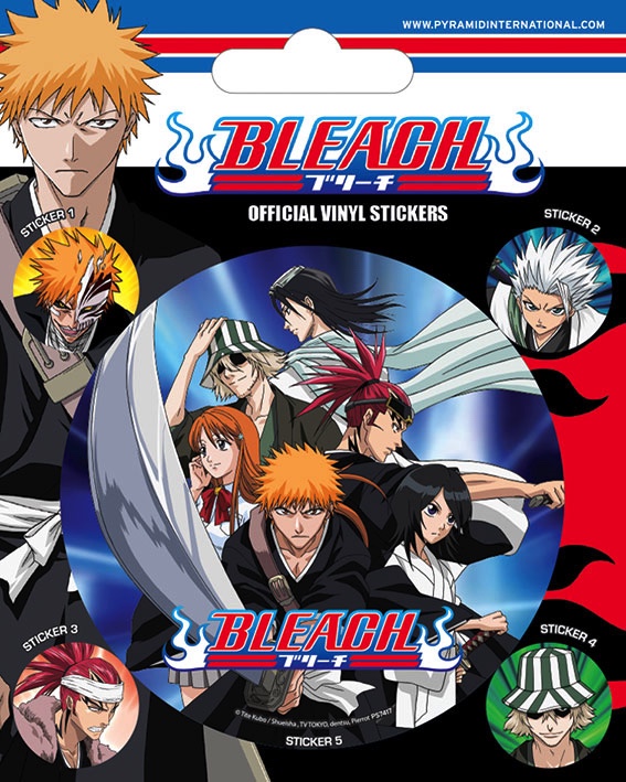 BLEACH - Vinyl Stickers - Characters : ShopForGeek.com: Sticker Pyramid ...