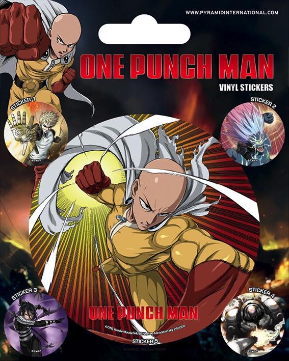 ONE PUNCH MAN - Vinyl Stickers - Characters : ShopForGeek.com: Stickers ...