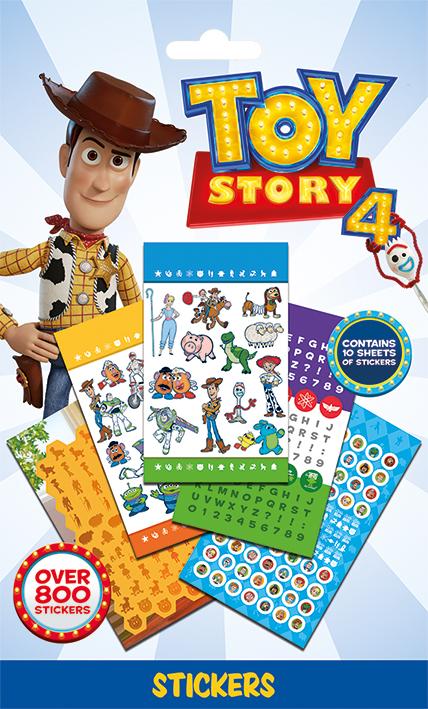 TOY STORY 4 - 800 Sticker Set - Characters : ShopForGeek.com: Stickers ...
