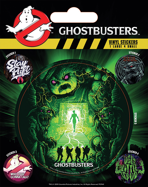 GHOSTBUSTERS - Ghosts and Ghouls - Vinyl Stickers : ShopForGeek.com ...