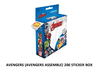 AVENGERS - Avengers Assemble - Sticker Box (200) : ShopForGeek.com ...