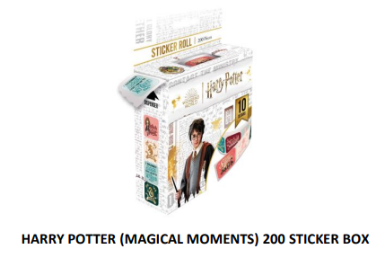 HARRY POTTER - Magical moments - Sticker Box (200) : ShopForGeek.com ...