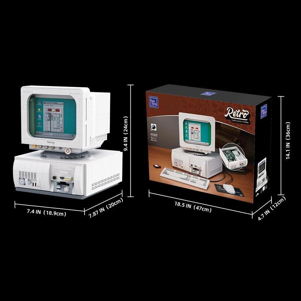 PANTASY - Retro 90s PC - Building block : ShopForGeek.com: Building ...