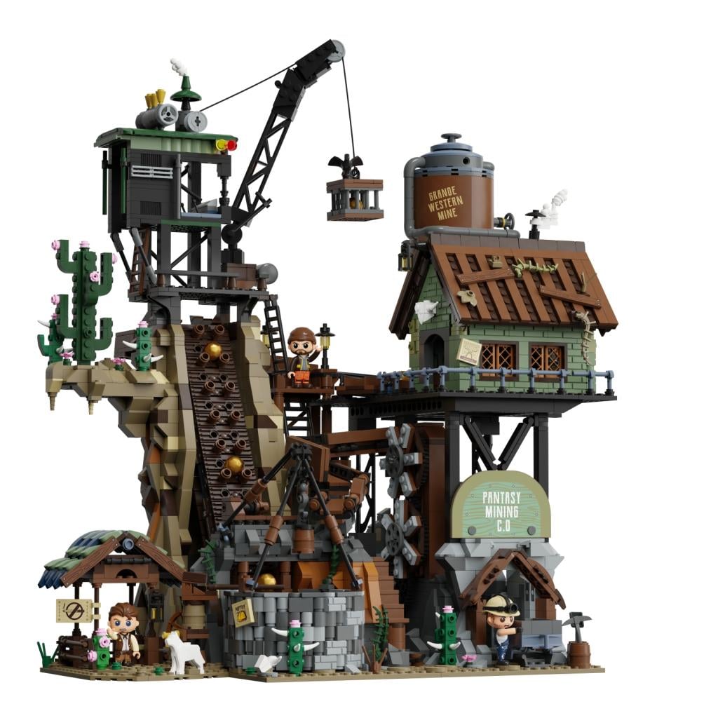 PANTASY - Western mine - Building block 2990 pcs : ShopForGeek.com ...