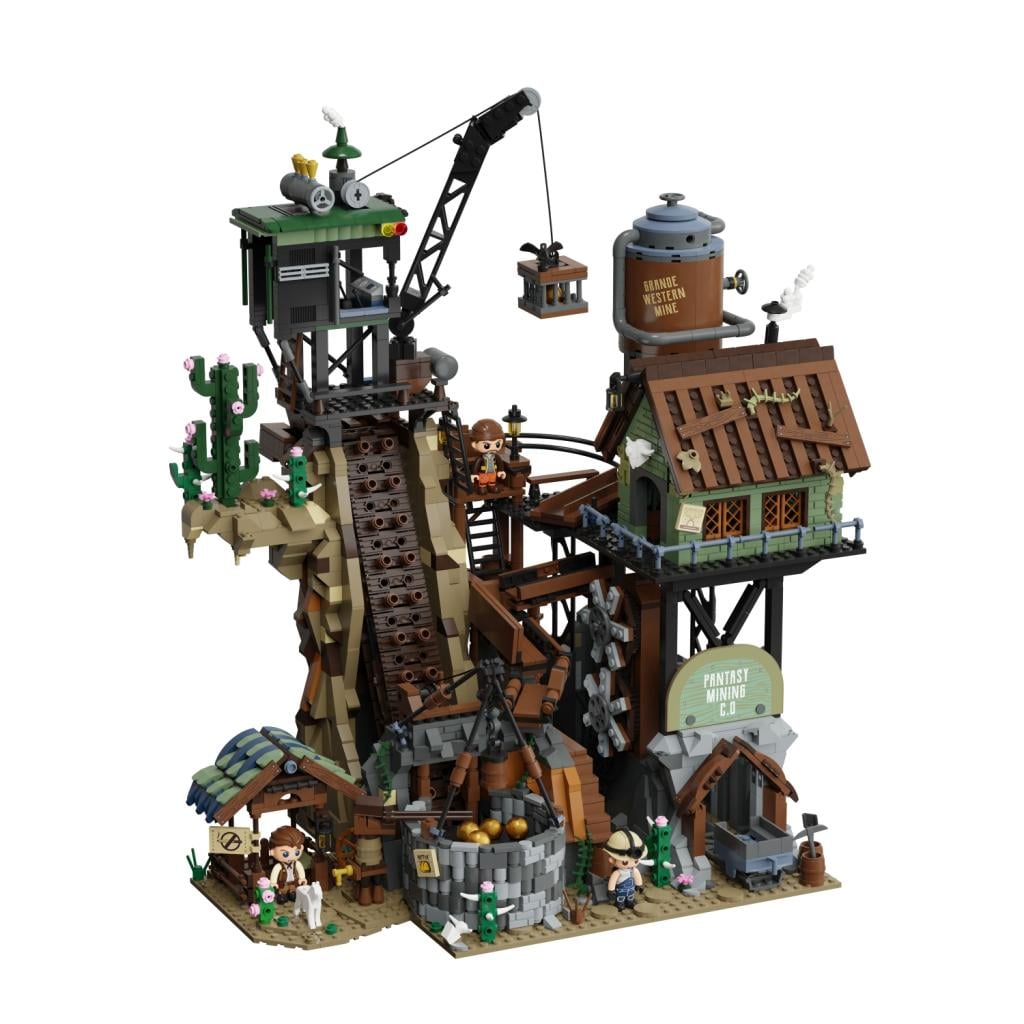PANTASY - Western mine - Building block 2990 pcs : ShopForGeek.com ...