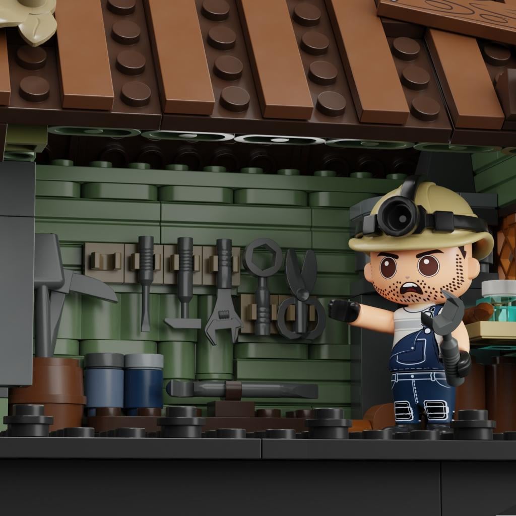 PANTASY - Western mine - Building block 2990 pcs : ShopForGeek.com ...