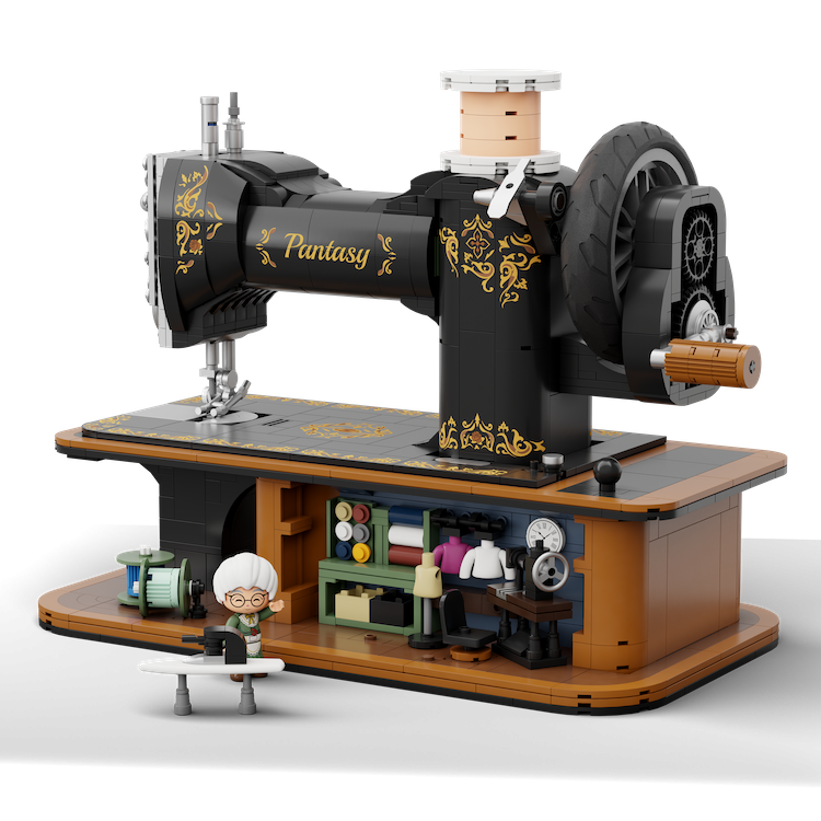 PANTASY - Hand Crank Sewing Machine - Building block 1152 pcs ...